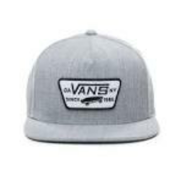 Vans | Accessories | Vans Full Patch Snapback Hat Grey | Poshmark